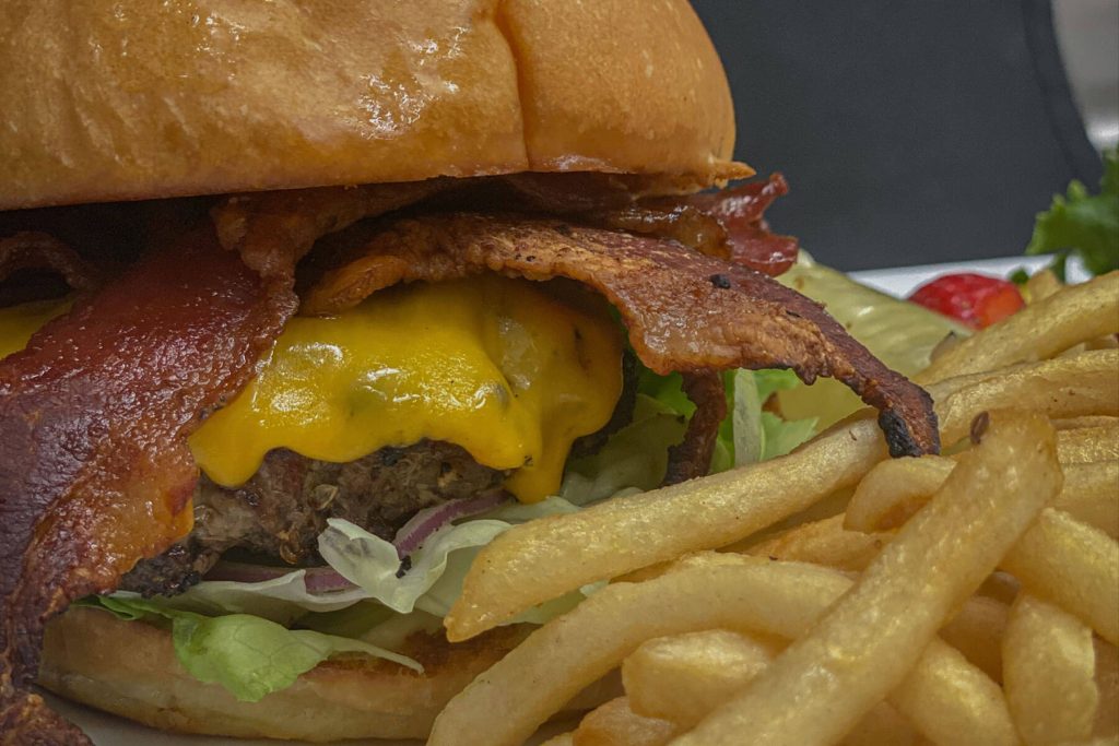 Scott's-Burger - Scotts Seafood Roundhouse in Folsom, CA - Scotts ...