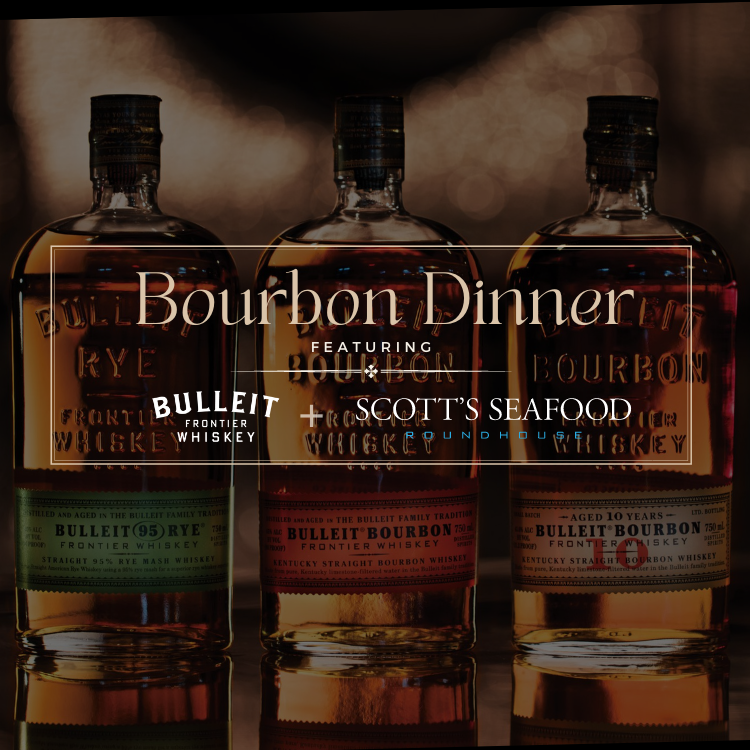 9/20/23 - Bourbon Dinner Featuring Bulleit Frontier Whiskey - Scotts ...